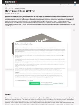 Harley Benton Block-800B – Musikhaus Thomann